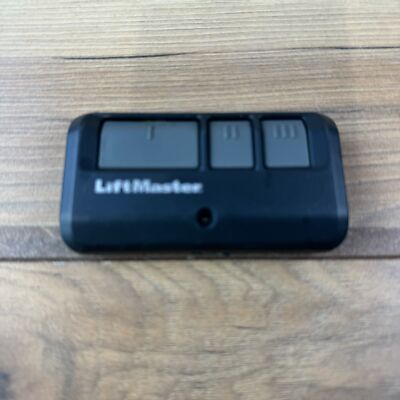 LiftMaster Garage Door Opener Remote Control Black Battery Operated 3 ...