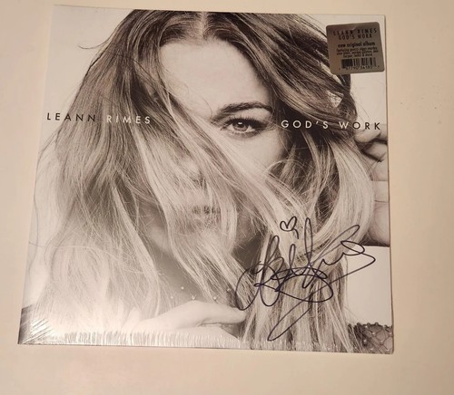 LeAnn Rimes - God's Work - NEW Sealed Vinyl LP Album autographed signed ...