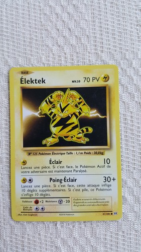 😃😃😃 Carte Pokemon elektek 41/108 Série evolution | eBay