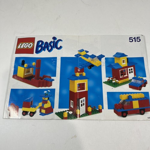 LEGO System: Basic Building Set (515) Instruction Manual/Booklet Only | eBay