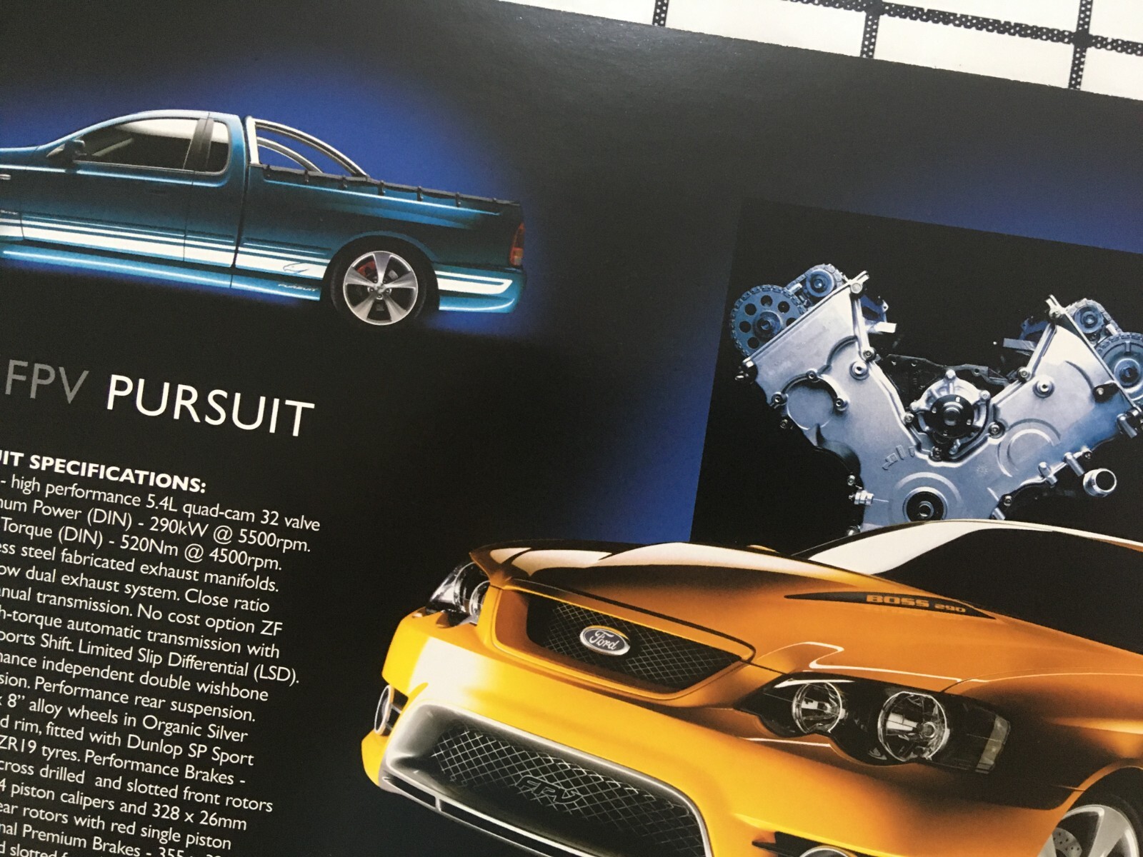 Ford FPV sales brochure | eBay