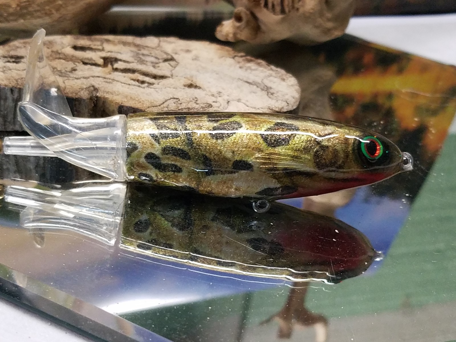 CUSTOM WRAPPED AND PAINTED 110 MM WHOPPER POPPER KO | eBay