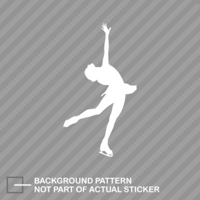 Figure Skating Sticker Decal Vinyl ice skating | eBay