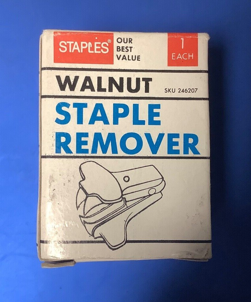 Vintage Staple Remover, Extractor, Puller ~ NIB | eBay