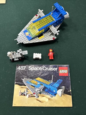 LEGO SPACE CRUISER 487 Complete Set & Instructions | eBay