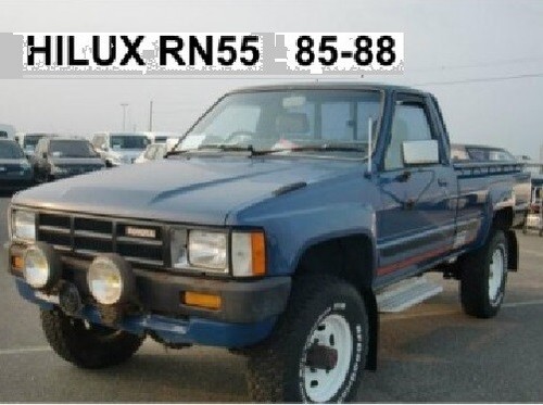 TOYOTA HILUX RN55 YN56 LN65 4WD 2WD MODEL 1984-89 TAIL BODY REAR CORNER ...