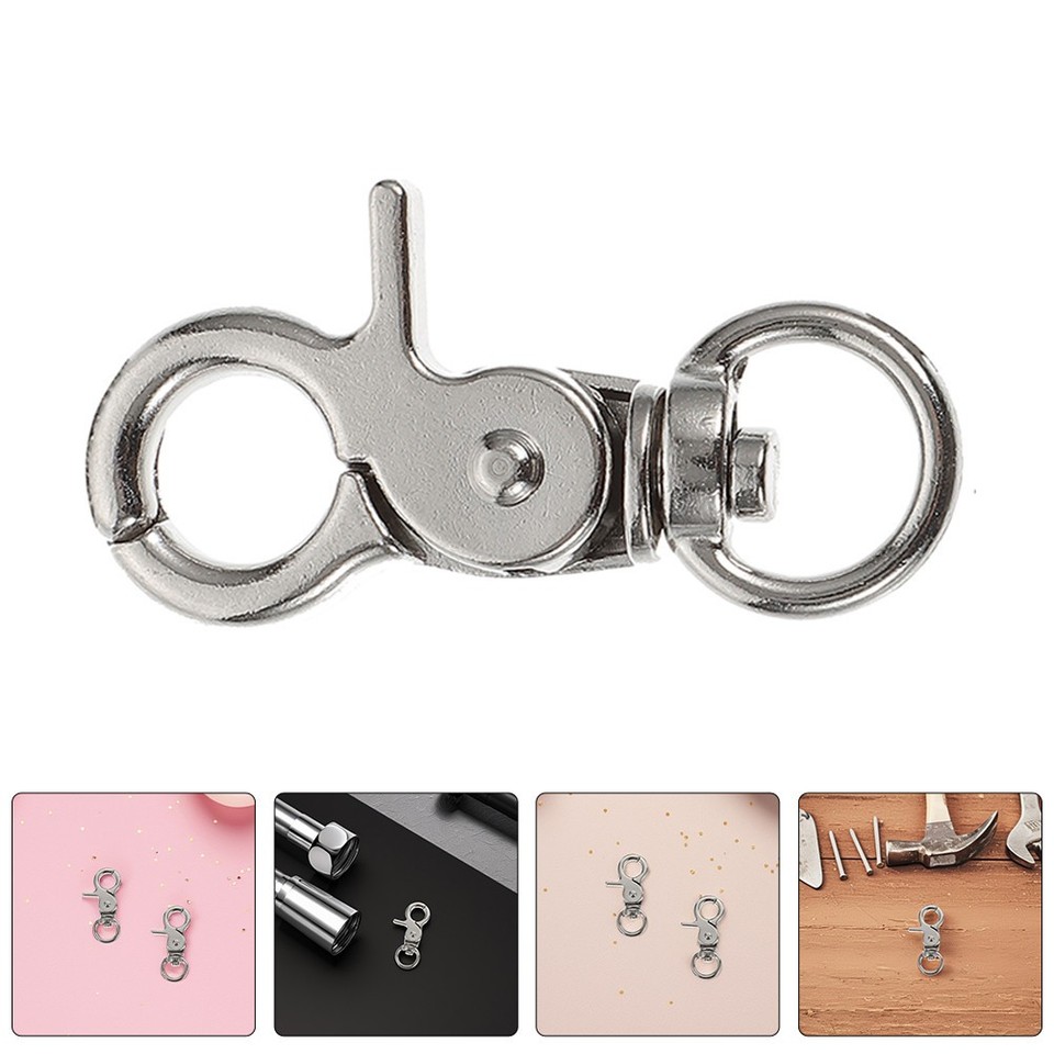 5 Pcs Heavy Duty Steel Cage Latch Hook Lock Spring Buckle for Bird ...