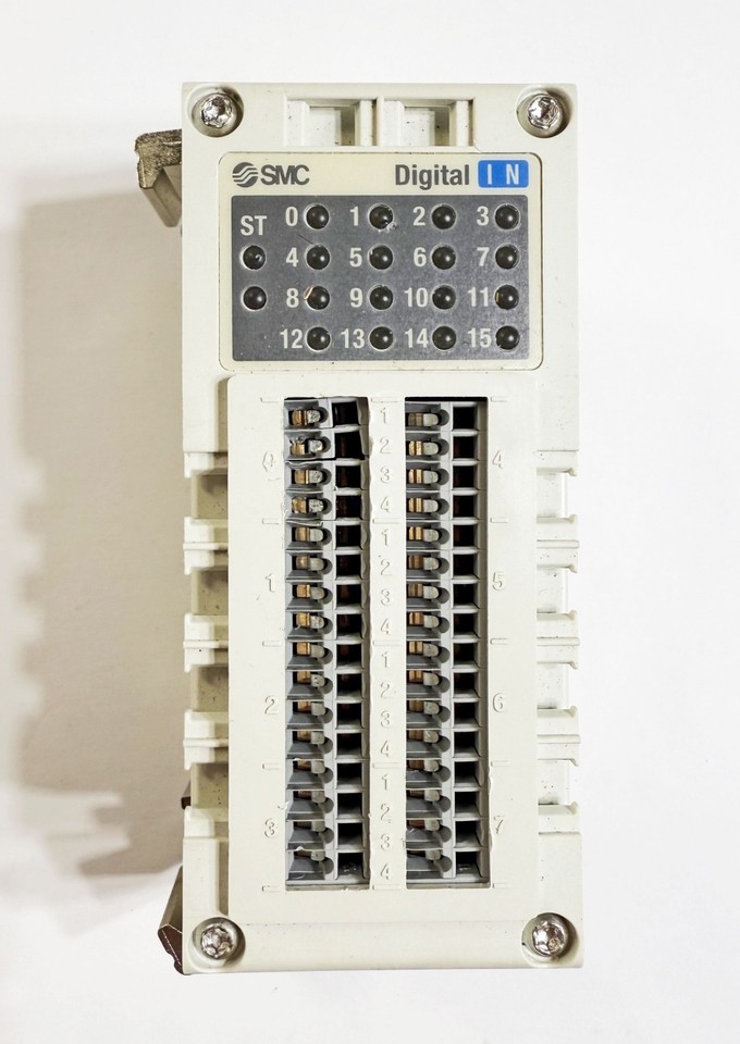 SMC EX600-DXPF 16 di,pnp,cage clamp,input mod, EX300 SERIAL INTERFACE ...