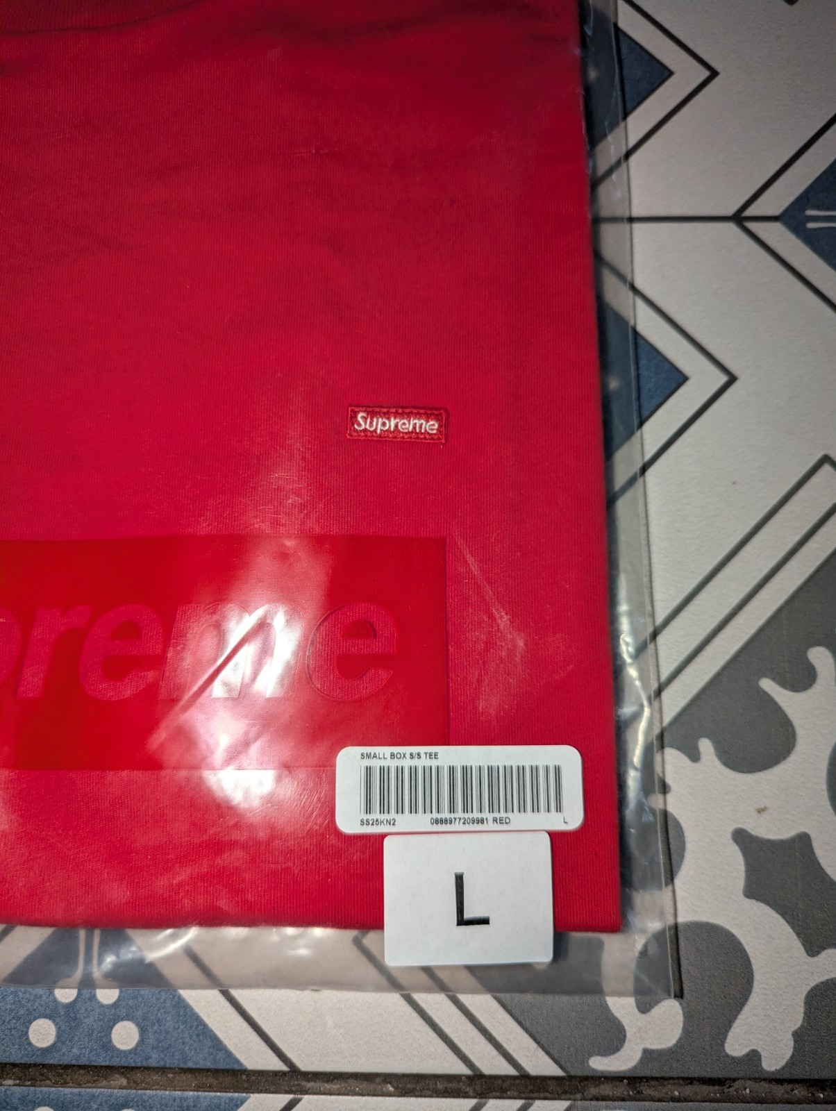 Supreme Small Box Tee (Large) SS2025