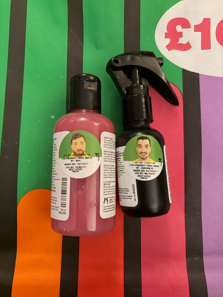 Lush Snow Fairy Shower Gel And Body Spray Mist 50ml | eBay UK