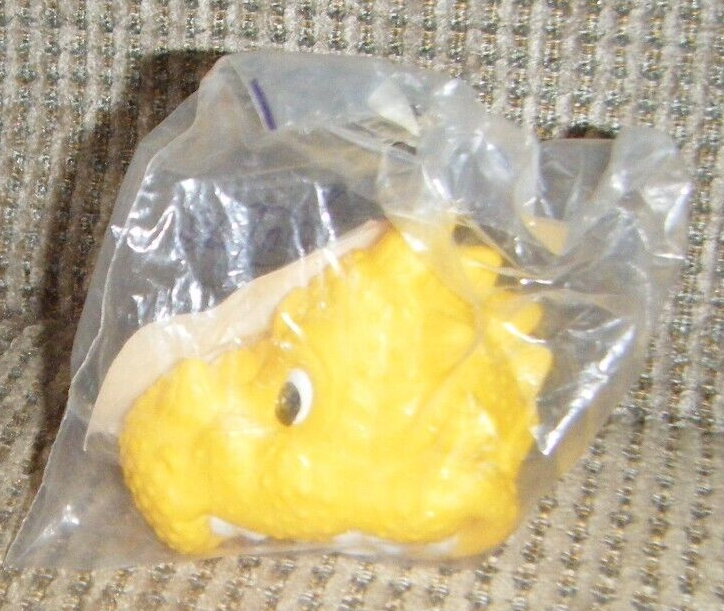 1992 DINO POUR KETCHUP TOPPER Heinz Yellow Dinosaur New in Sealed ...