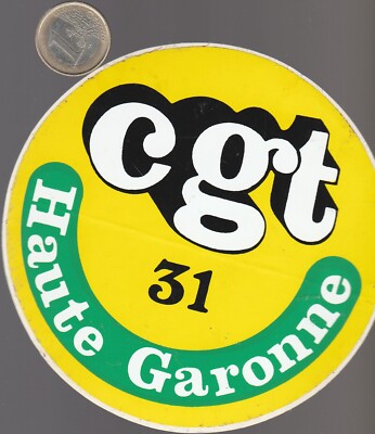 Autocollant. Syndicat. CGT 31 | eBay