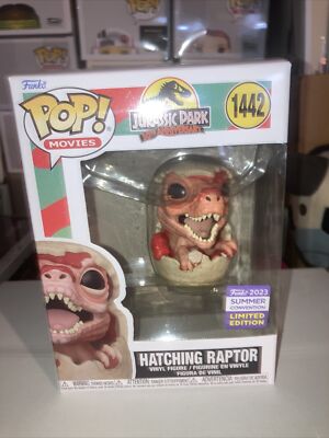 FUNKO POP! JURASSIC PARK HATCHING RAPTOR #1442 -New-Sealed-SHIP FAST 🔥🔥 ...