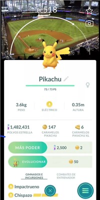 Pokémon Go Pikachu Miami MLB Marlins Baseball Court Background NOT ...
