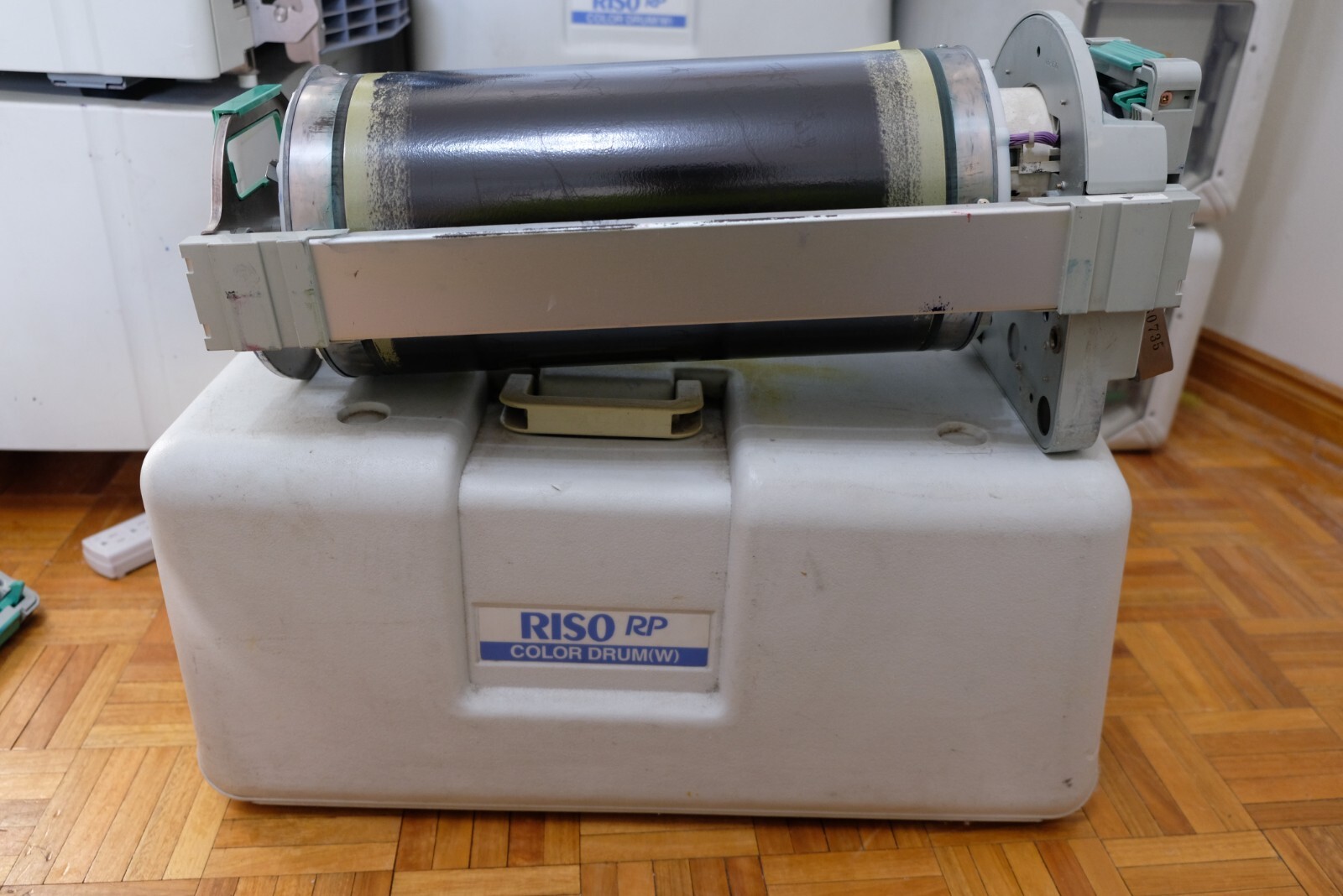 Used Risograph RP3700 Colour Drum A3/Ledger - BLACK - w/ Case | eBay