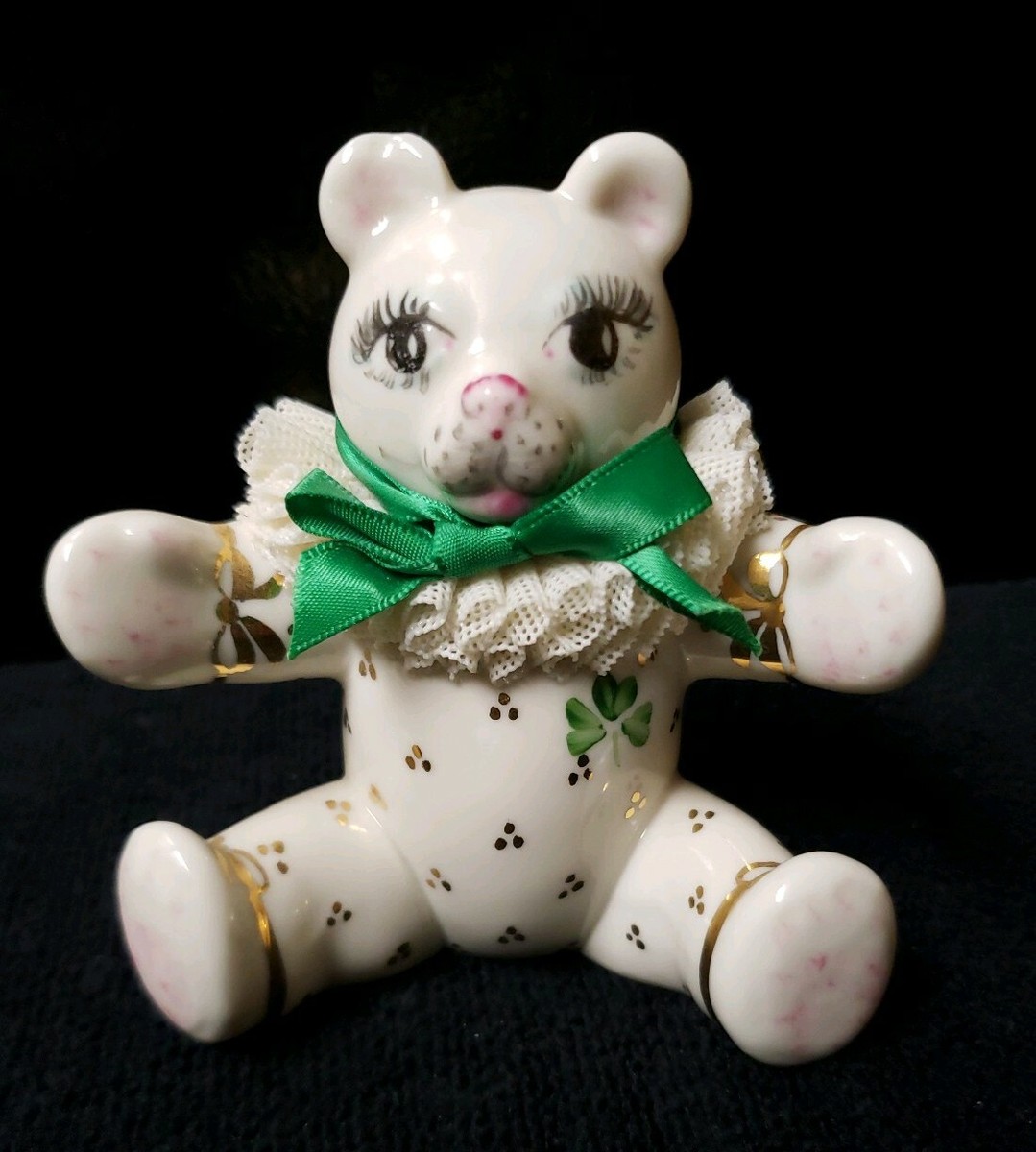 Qvc Irish Dresden Porcelain Bear Irish Dresden In Collectible People
