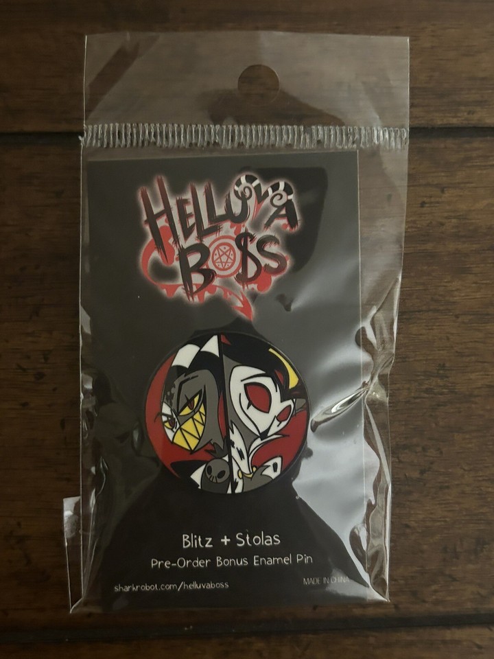 Helluva Boss Blitz and Stolas Premium Plushie Plush Bundle Set Bonus ...