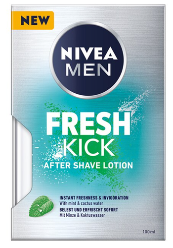 2pack NIVEA MEN FRESH KICK Aftershave lotion 100ml / 3.4 fl oz | eBay