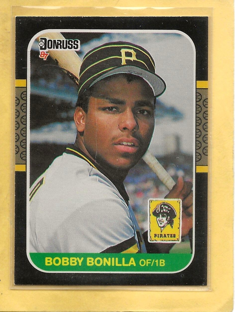 BOBBY BONILLA - 1987 Donruss "Rookie" - #558 - Pirates - $1 Shipping ...
