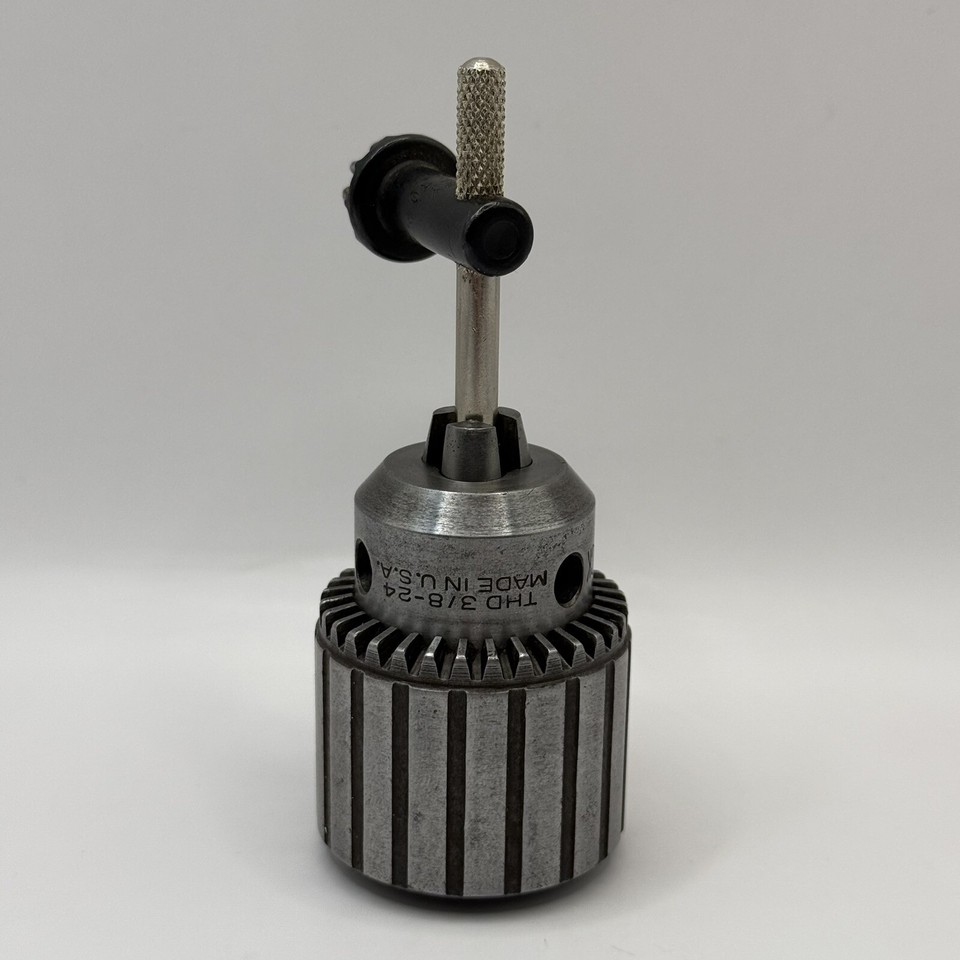 Jacobs Drill Chuck 2BA Cap 0-3/8" 0-10mm THD 3/8-24 with Key | eBay