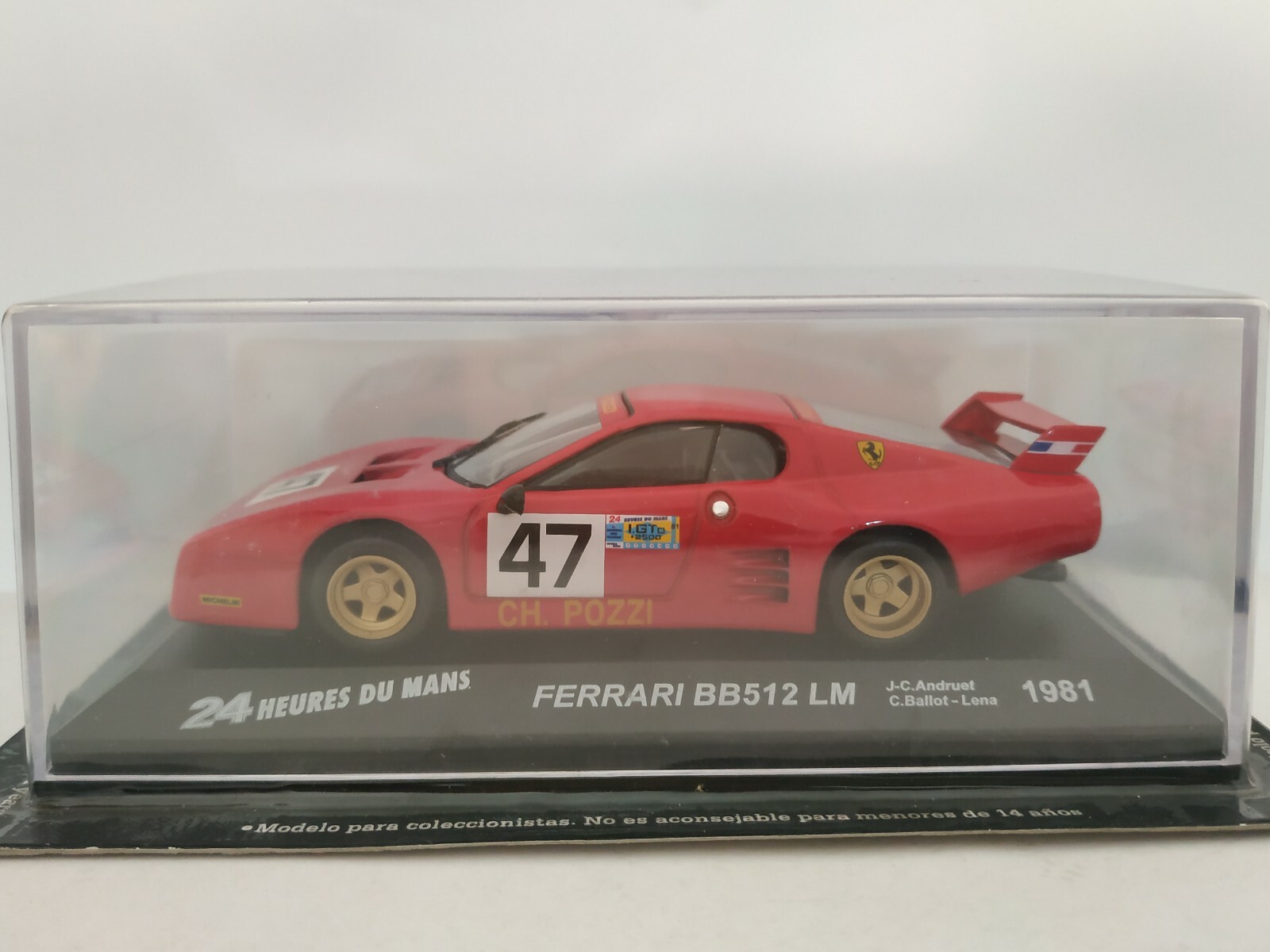 1/43 FERRARI BB512 LM 1981 BALLOT 24H DU LE MANS SCALE CAR DIECAST | eBay