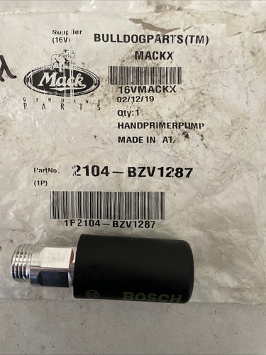 GENUINE MACK 2104-BZV1287 HAND PRIMER PUMP NEW OEM | eBay