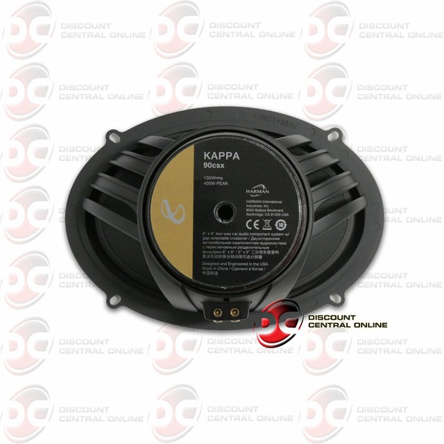 Infinity KAPPA 90CSX Component Speaker System 135W for sale online | eBay