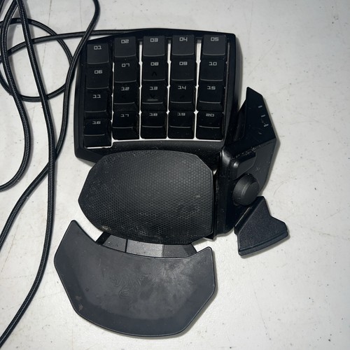 Razor Orbweaver Adjustable Mechanical Gaming Left Hand Keypad Black ...