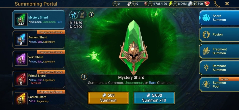 Raid Shadow Legends Starter Mythical w Michealangelo. | eBay