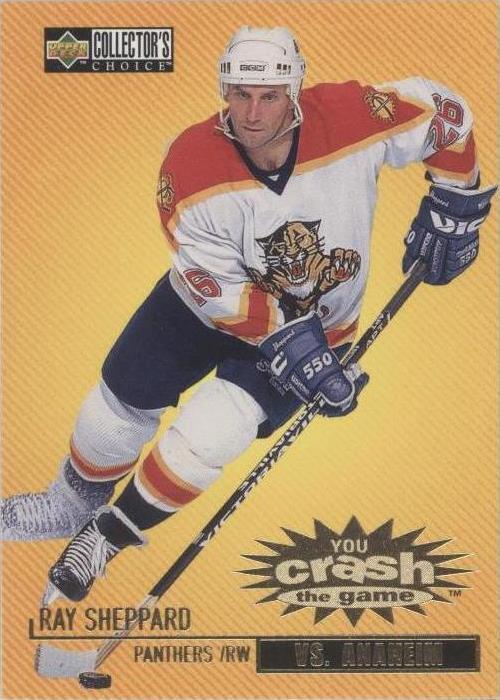 1997-98 Upper Deck Collector's Choice - You Crash the Game Ray Sheppard ...