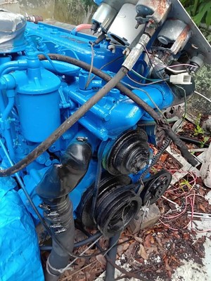 Isuzu 6 CYLINDER MARINE Diesel Engine Runs Perfect with Gearbox and ...