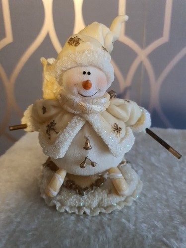 Snowman Christmas Ornament, Polyresin. By Festive Productions. | eBay