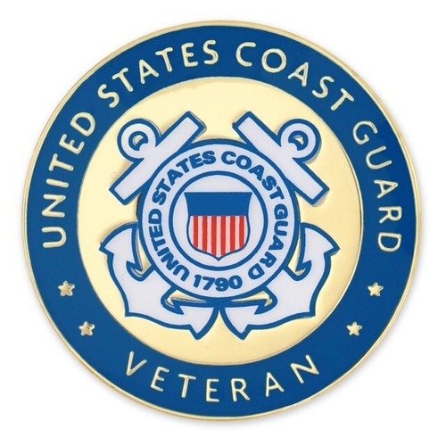 PinMart's Officially Licensed U.S. Coast Guard Veteran Lapel Pin | eBay