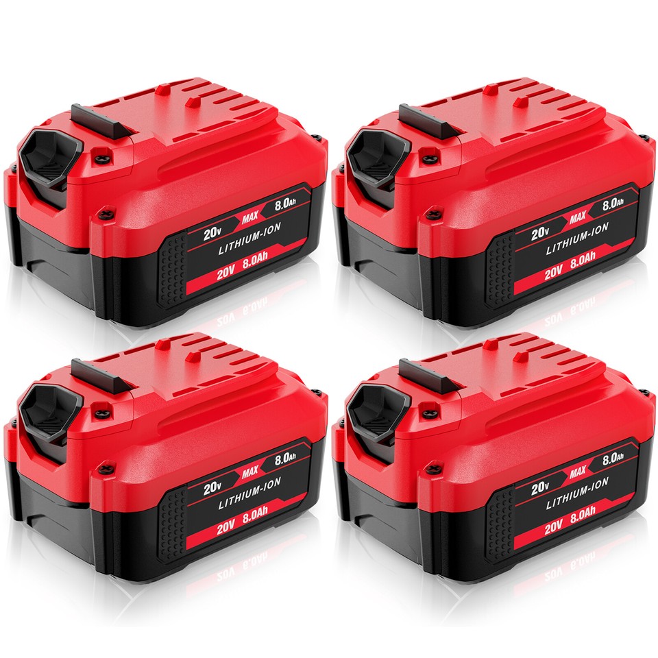 1/6 X For Craftsman 20V 8.0Ah Lithium-ion Battery Pack CMCB205 CMCB204 ...