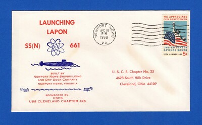 USS Lapon SSN-661 Launched December 16, 1966 - USS Cleveland Chapter ...