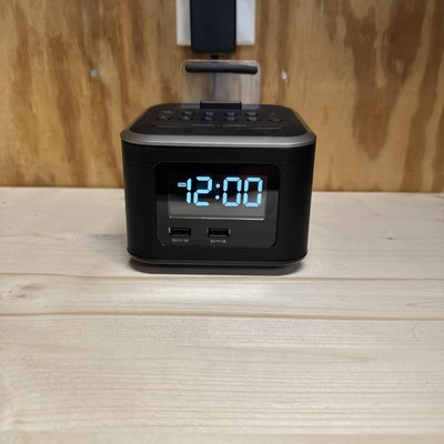 Alarm Clock - Radio - Charger - Cube | eBay