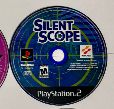 Silent Scope PS2 Playstation 2 - Disc Only Tested 83717200048| eBay