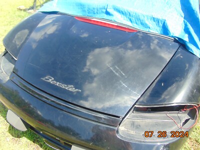 97-04 Porsche Boxster 986 Rear Trunk Hood Lid Deck black OEM | eBay