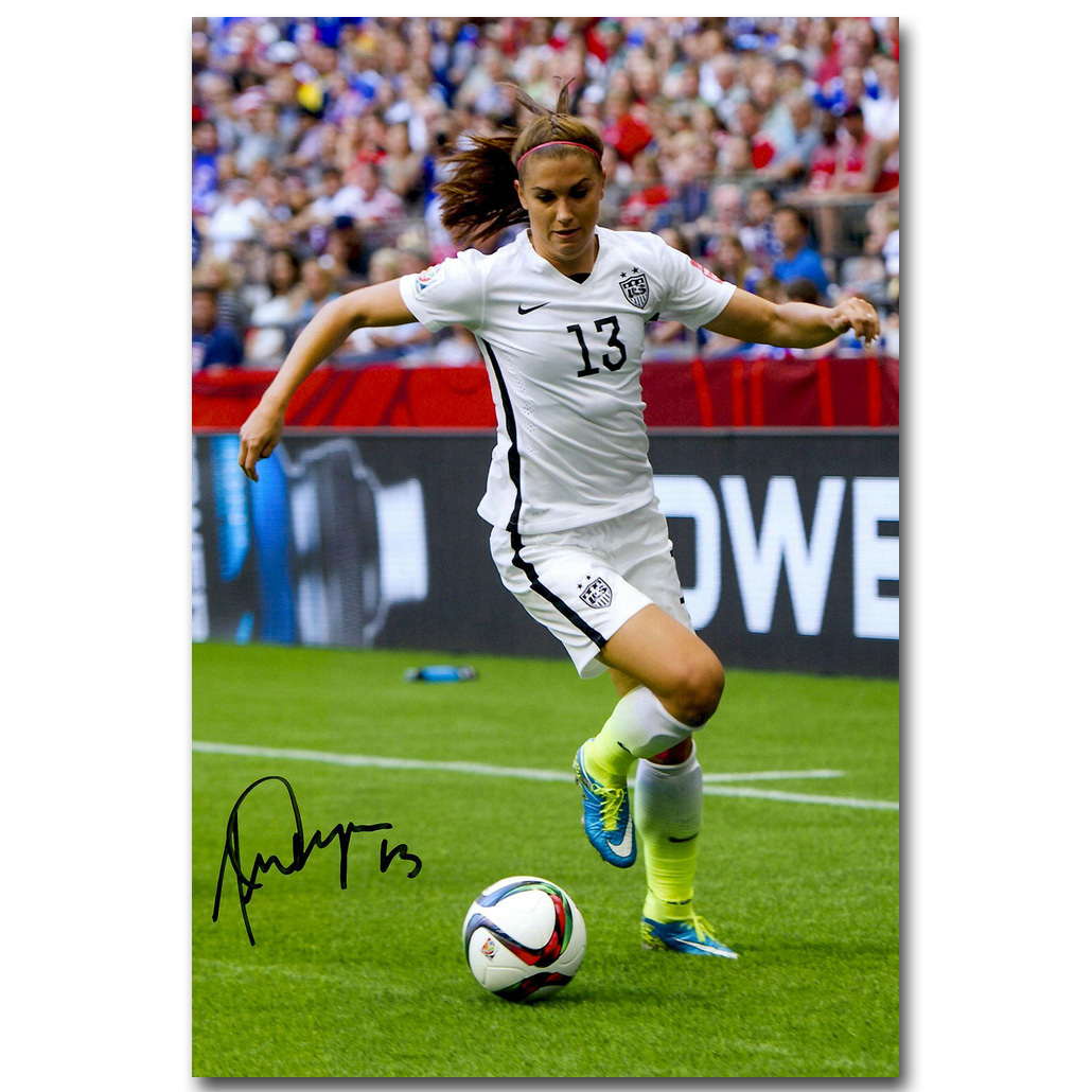 Alex Morgan Soccer Poster