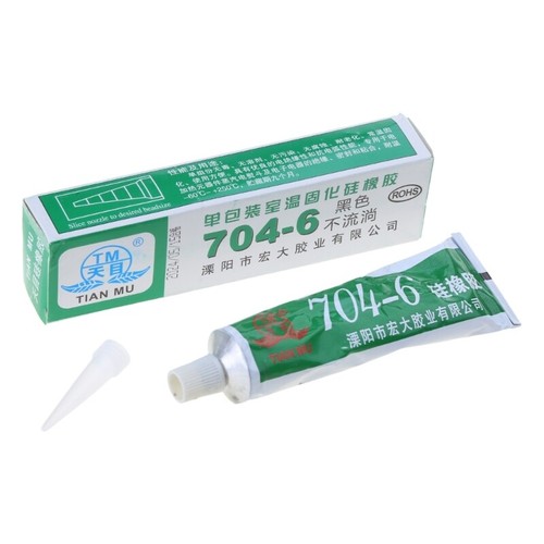 Silicone Sealant Waterproof Black Glue Black Caulking Silicone Adhesive ...