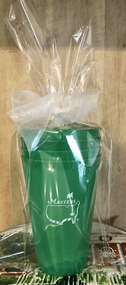 THE MASTERS AUGUSTA NATIONAL GREEN NO DATE W/LOGO PLASTIC CUPS (SET OF ...