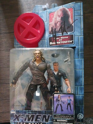 Signed Tyler Mane SABRETOOTH - X-Men: The Movie - Toy Biz 2000 NEW. | eBay