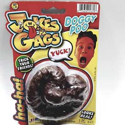 Jokes & Gags Fake Gross Dog Poop Poo Realistic Doo Doo Prank Novelty ...