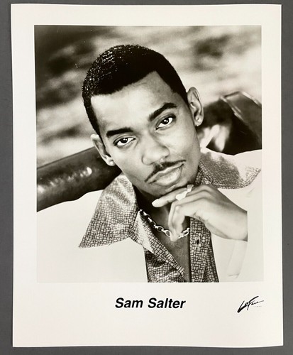 1990s Sam Salter R&B Singer Vintage Musician Promo Press Photo It's On ...
