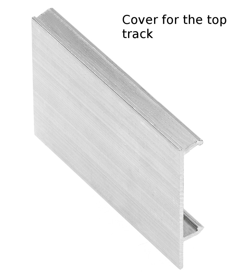 Top Hung Sliding Door Track Gear System Kit - Tracks 2000mm and 3000mm ...