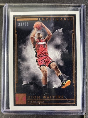 Waiters, Dion - 2018-19 Impeccable - 33/99 | eBay