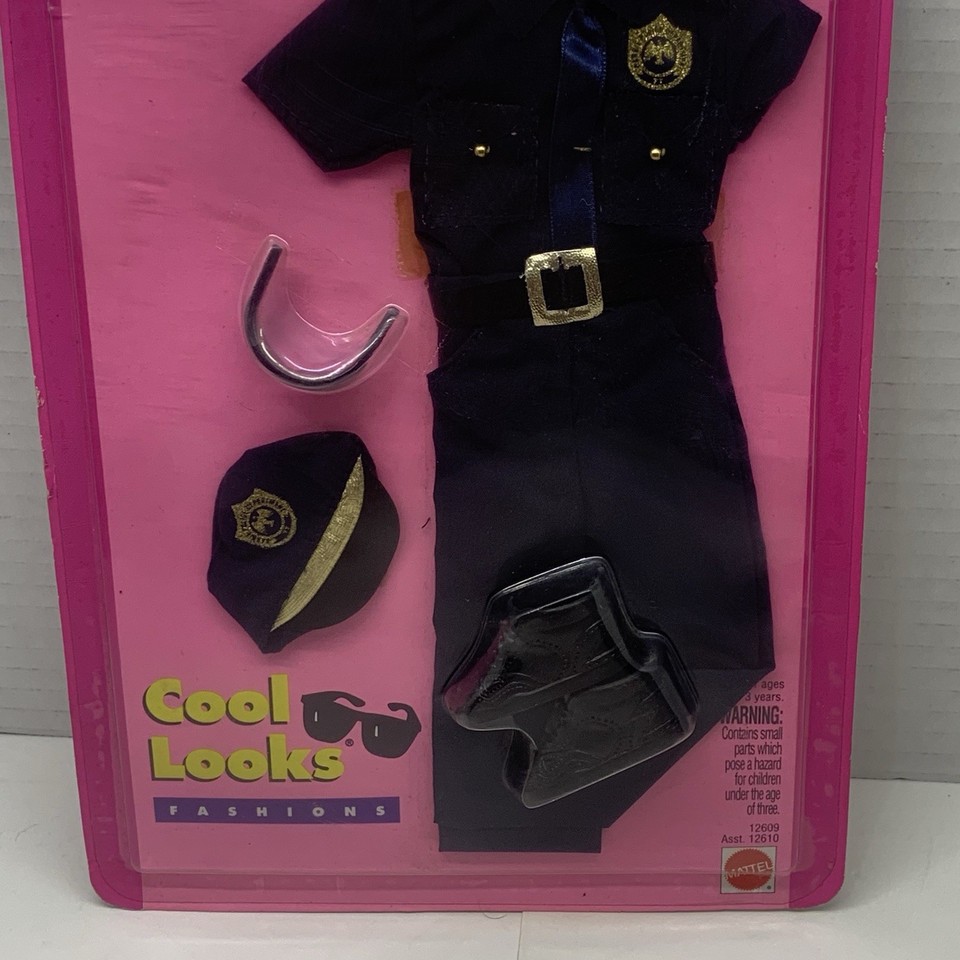 1994 Ken Cool Looks Fashion Policemans Uniform NEW Outfit 12609 | eBay