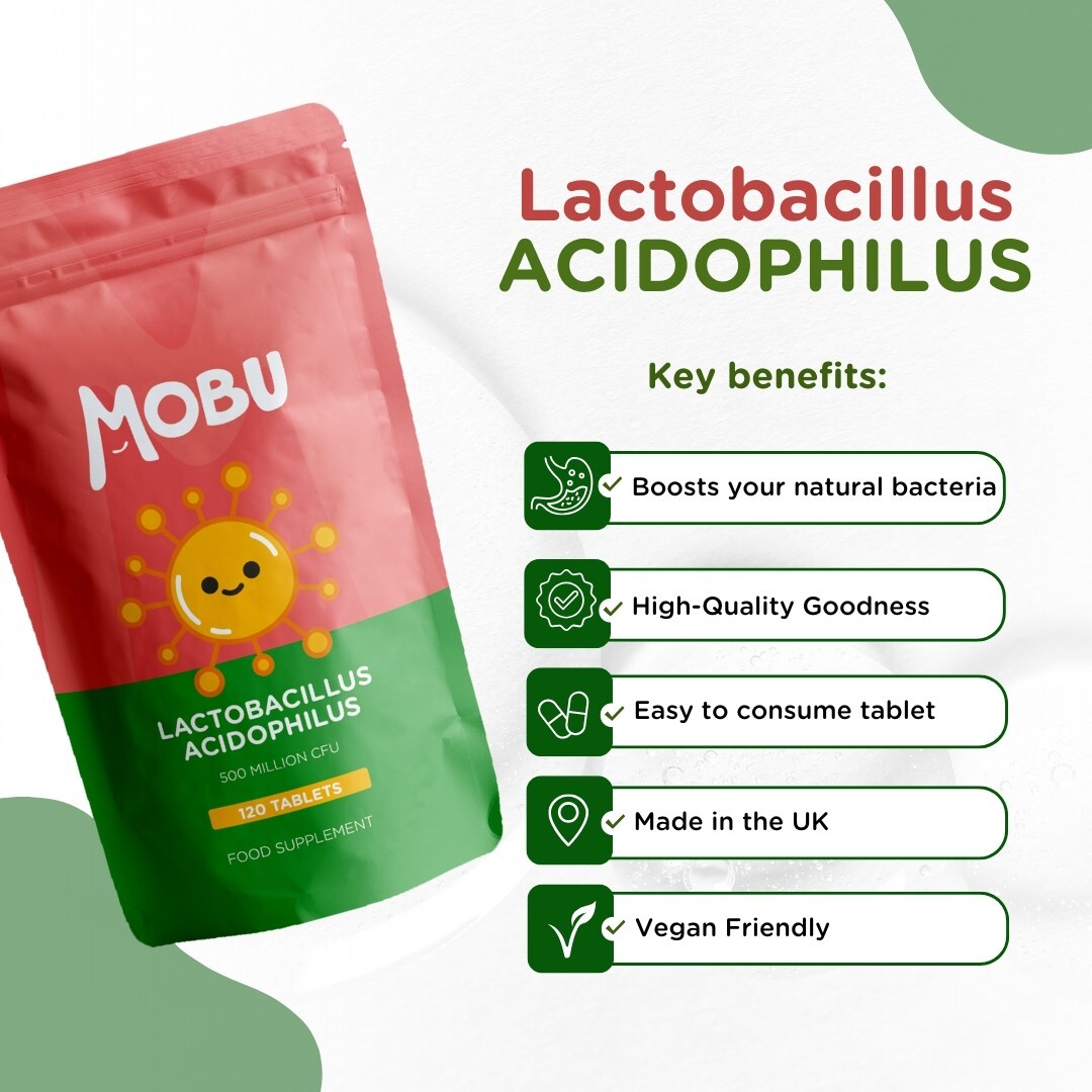 Lactobacillus Acidophilus Tablets Probiotic Lactobacillus Acidophilus