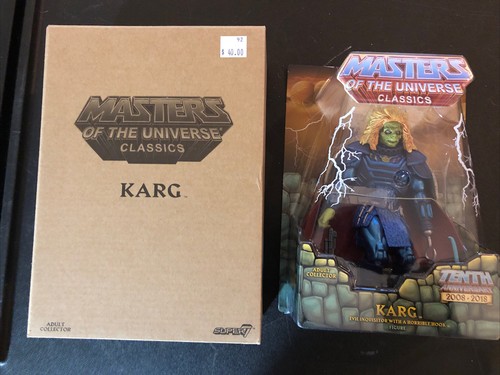 2018 Super 7 MOTU Karg MOTUC Masters of the Universe Classics | eBay ...