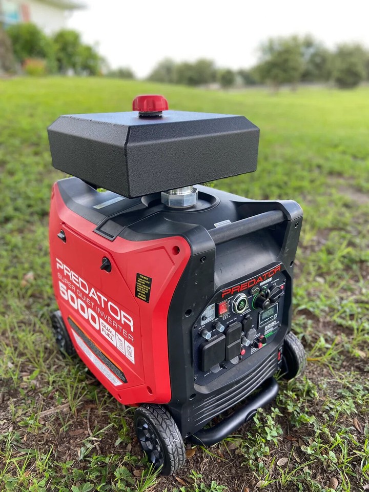 Predator Generator gas tank extended run time kit auxiliary fuel tank ...